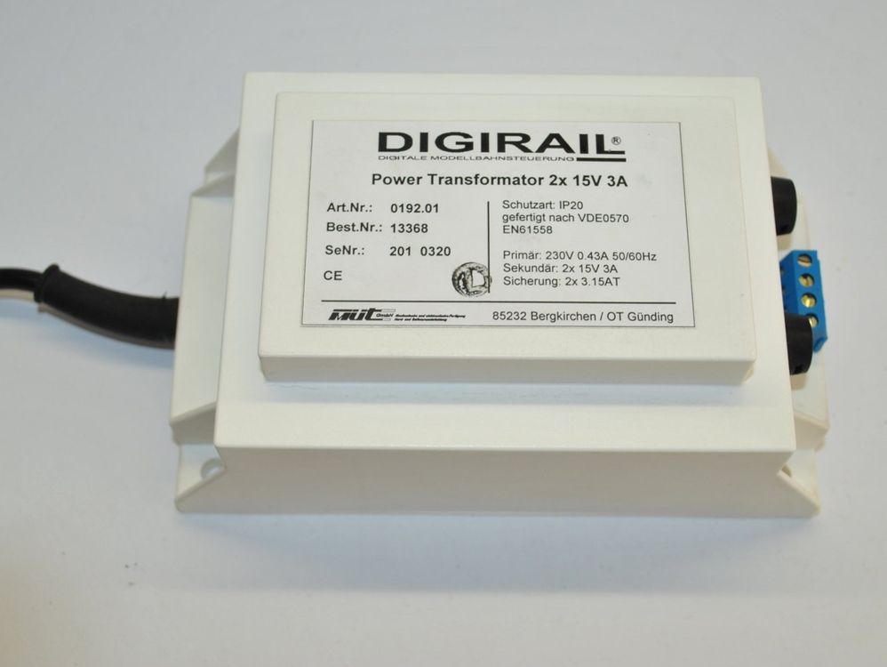 Digirail Trafo (KLH002) (Gebraucht) in Aarwangen für CHF 1 – mit Lieferung auf Ricardo kaufen
