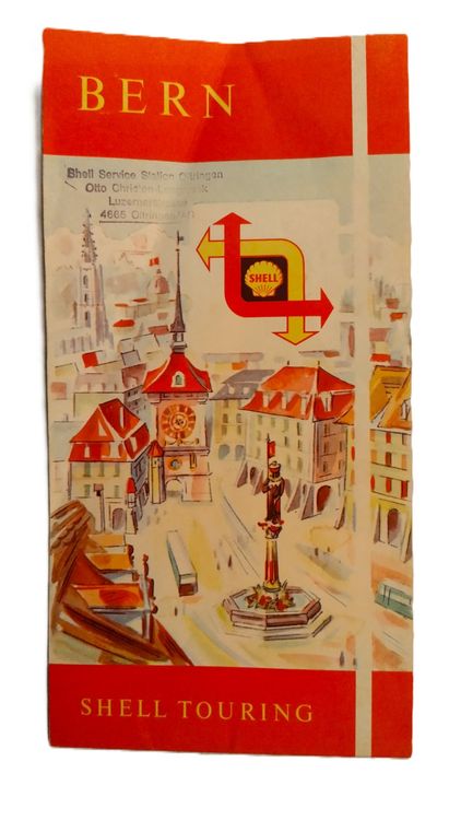 Shell Touring Karte 1958 Bern / Guter Zustand ab Fr. 6.- (Gebraucht) in ...