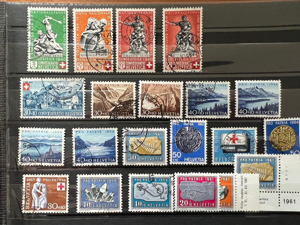 kleines Lot Pro Patria ⦿ und ** (V39) (Gebraucht) in Hinwil für CHF 2 – mit Lieferung auf ...