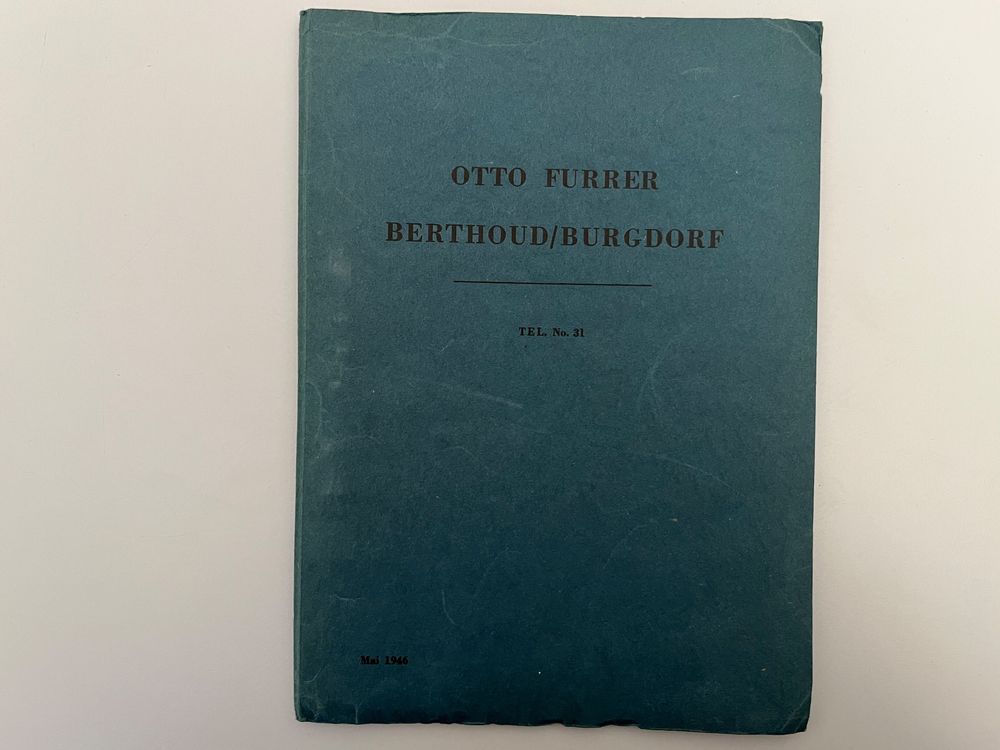 Fraises pour l‘Horlogerie, Otto Furrer ///S584 | Kaufen auf Ricardo