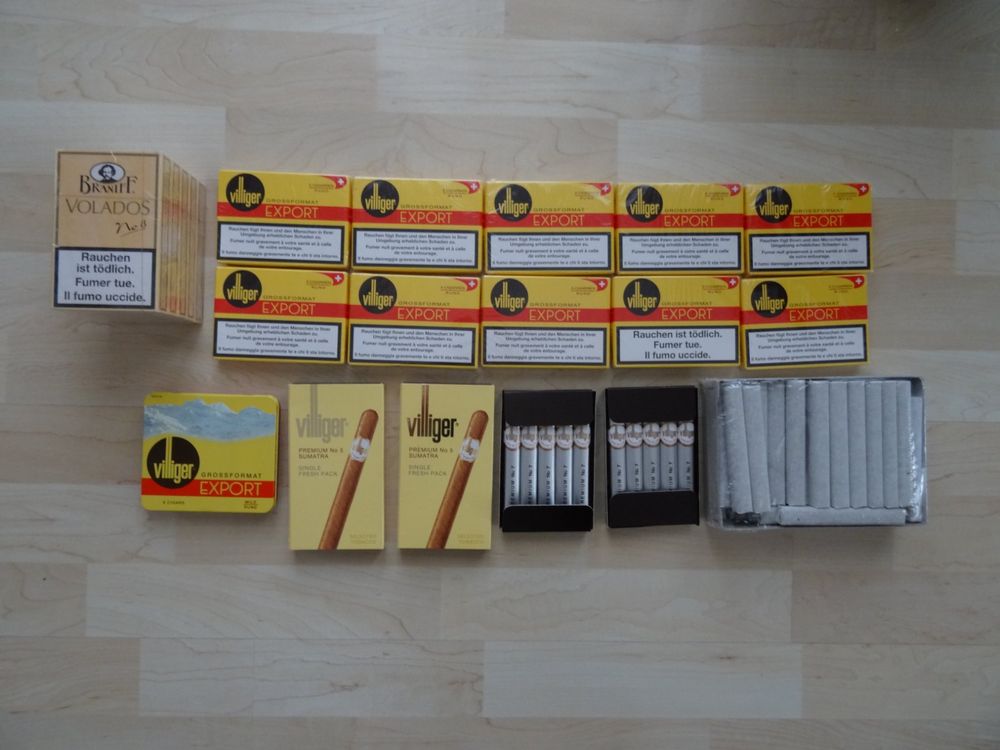 Posten Zigarren Villiger & Braniff ab 18 Jahren (Defekt) in Lupfig für ...