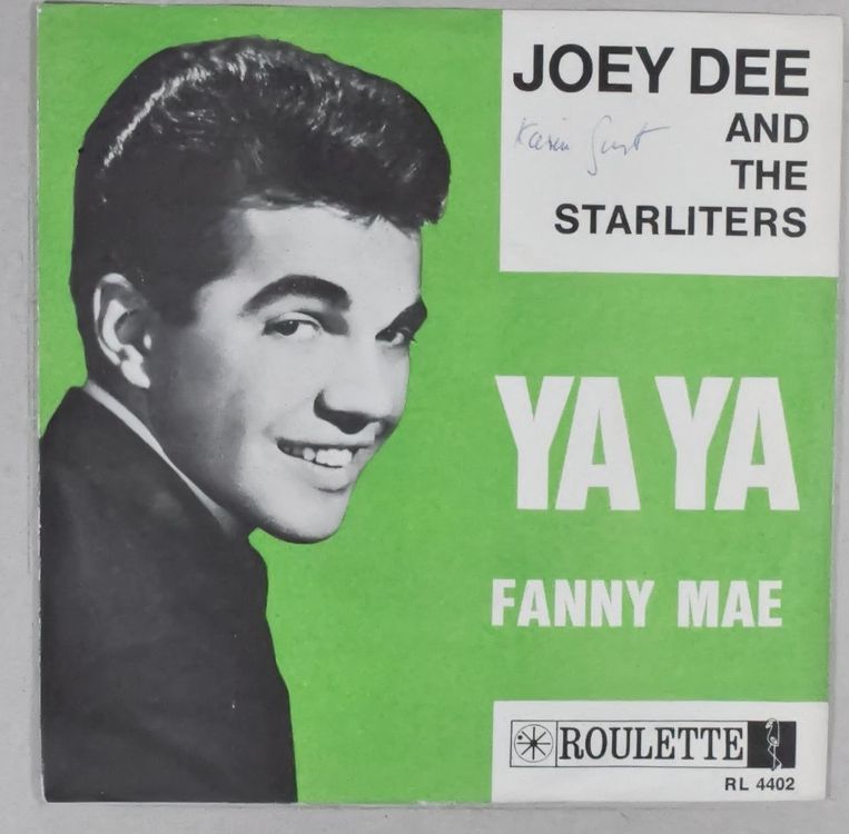Single: JOEY DEE & THE STARLITERS - Ya Ya / Fanny Mae (Gebraucht) in ...