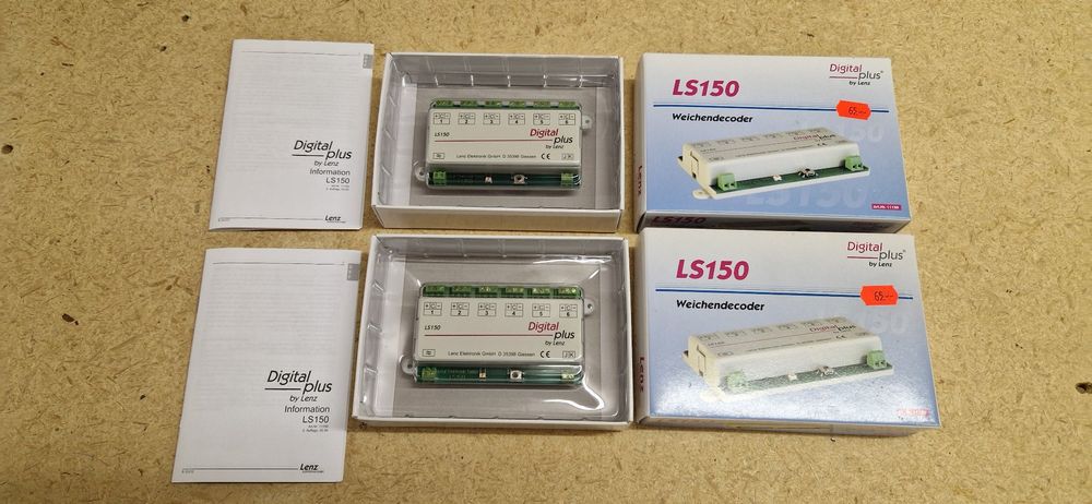 2x Lenz LS 150 Weichendecoder (Neu (gemäss Beschreibung)) in Samstagern ...