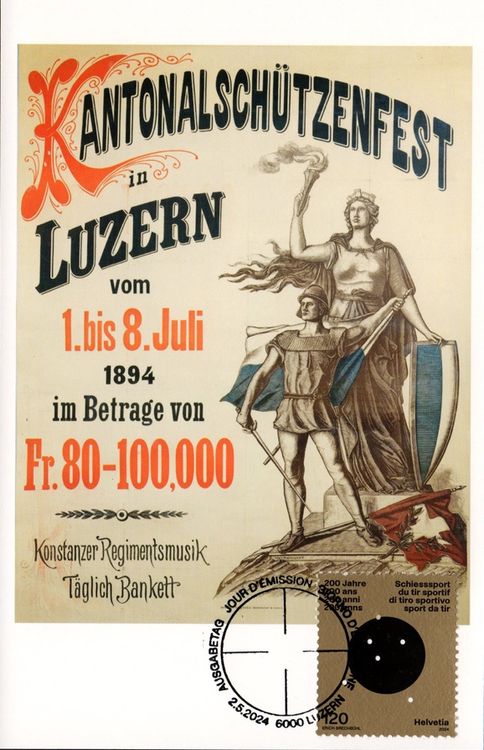 Maximumkarte Schiesssportverein (Neu (gemäss Beschreibung)) in Dottikon für CHF 5 – mit ...