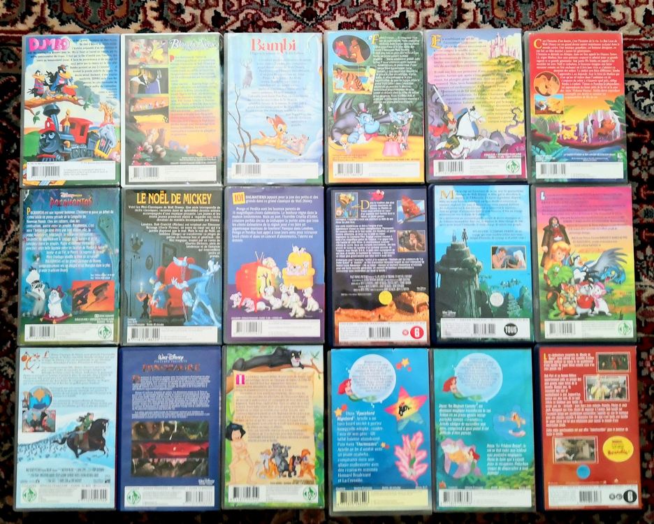 18 VHS Walt Disney classiques | Kaufen auf Ricardo