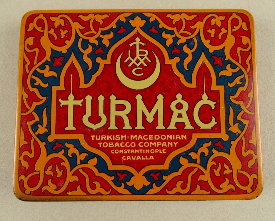 TURMAC ROUGE TEN CIGARETTES, ALTE BLECHBÜCHSE (Gebraucht) in Grüningen ...