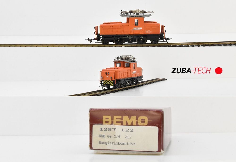 Bemo 1257122 E-Lok Ge 2/4 RhB Spur H0m GS Analog mit OVP (Gebraucht) in ...