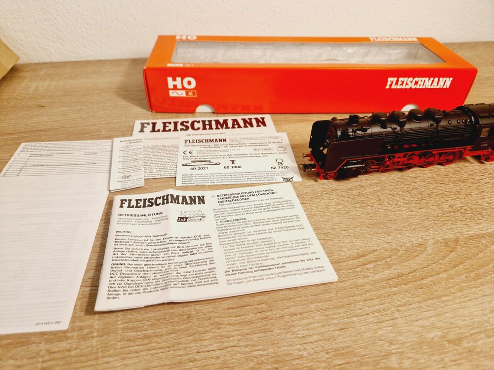 Fleischmann 394371 Dampflok BR 43 DR Digital Sound H0 (Gebraucht) in St-Aubin-Sauges für CHF 289 ...