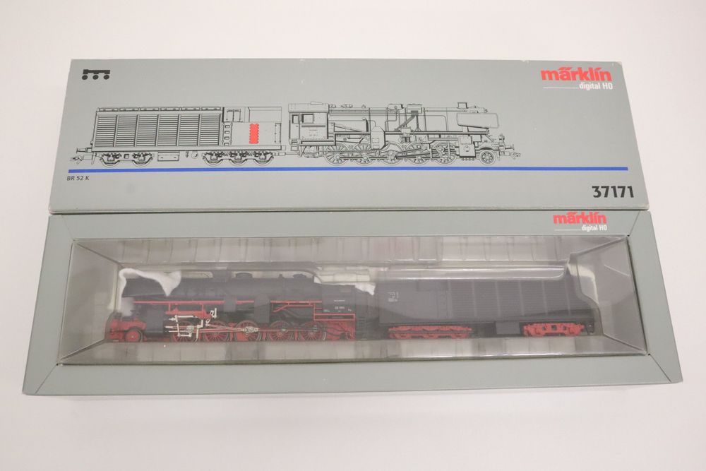 Märklin 37171 DB BR 52, AC Digital mit Rauchgenerator, H0 (Gebraucht ...