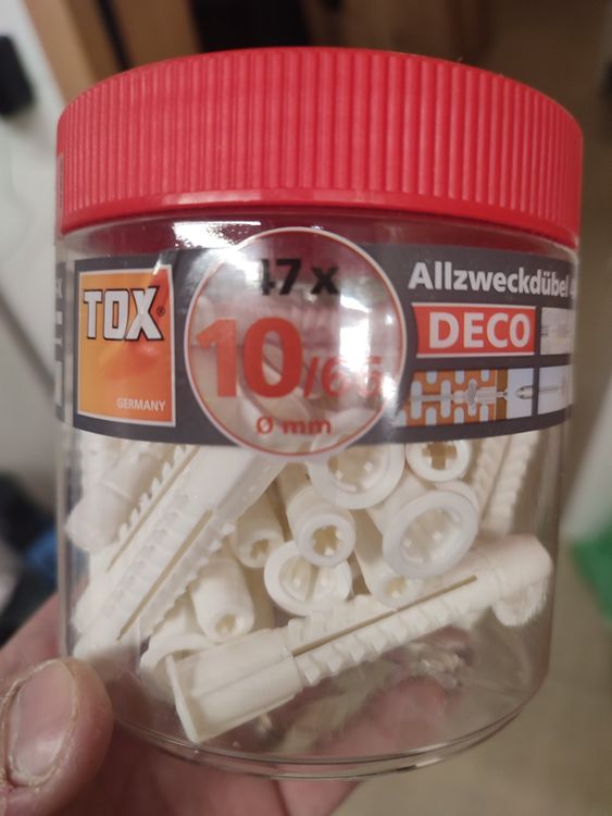 TOX Dübel 10/66 (Neu und originalverpackt) in Waltenschwil für CHF 5 ...