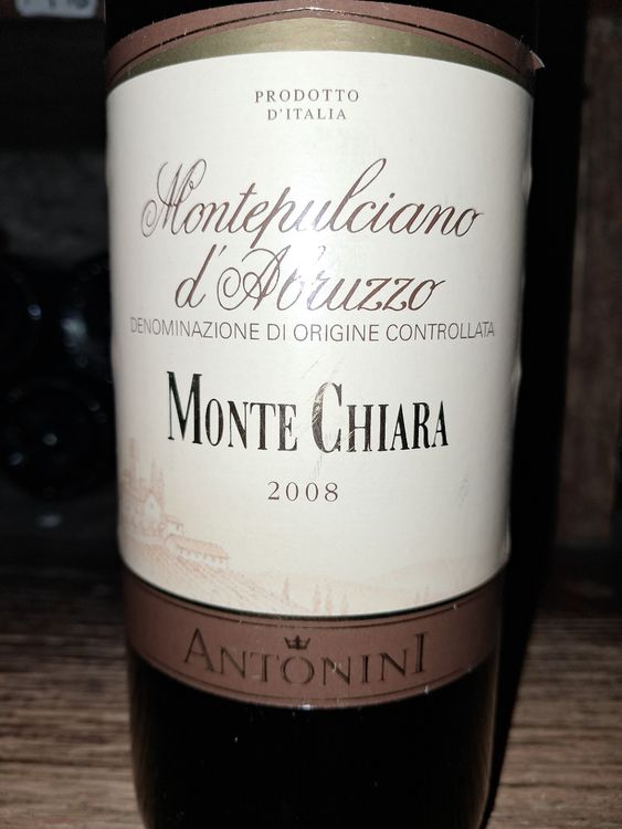 Montepulciano d'abruzzo monte chiara 2008 (Nuovo e nell'imballaggio originale) a per CHF 5 – con ...