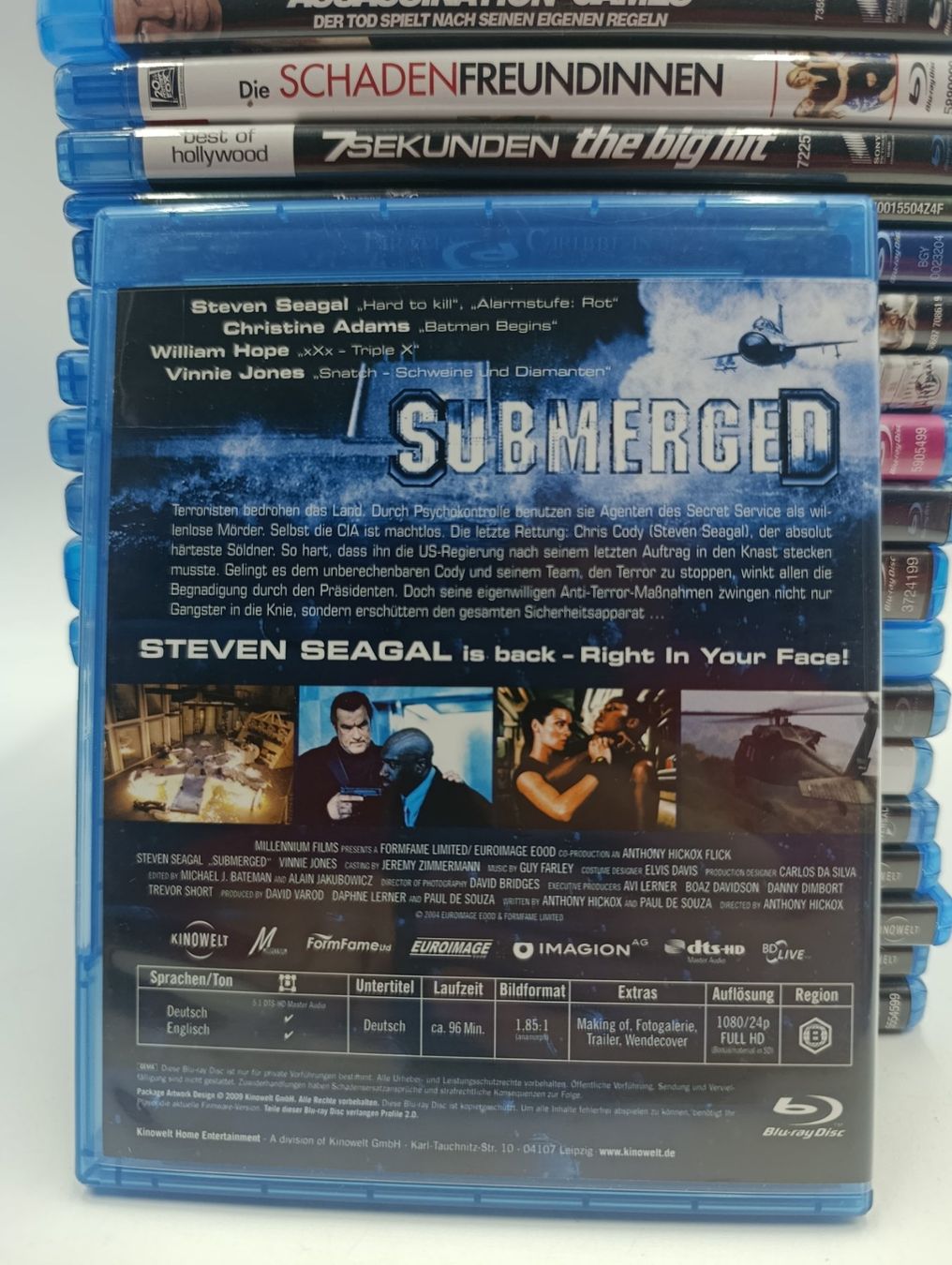 Steven Seagal - Submerged - Action pur - Blu-Ray - Top! (Gebraucht) in ...
