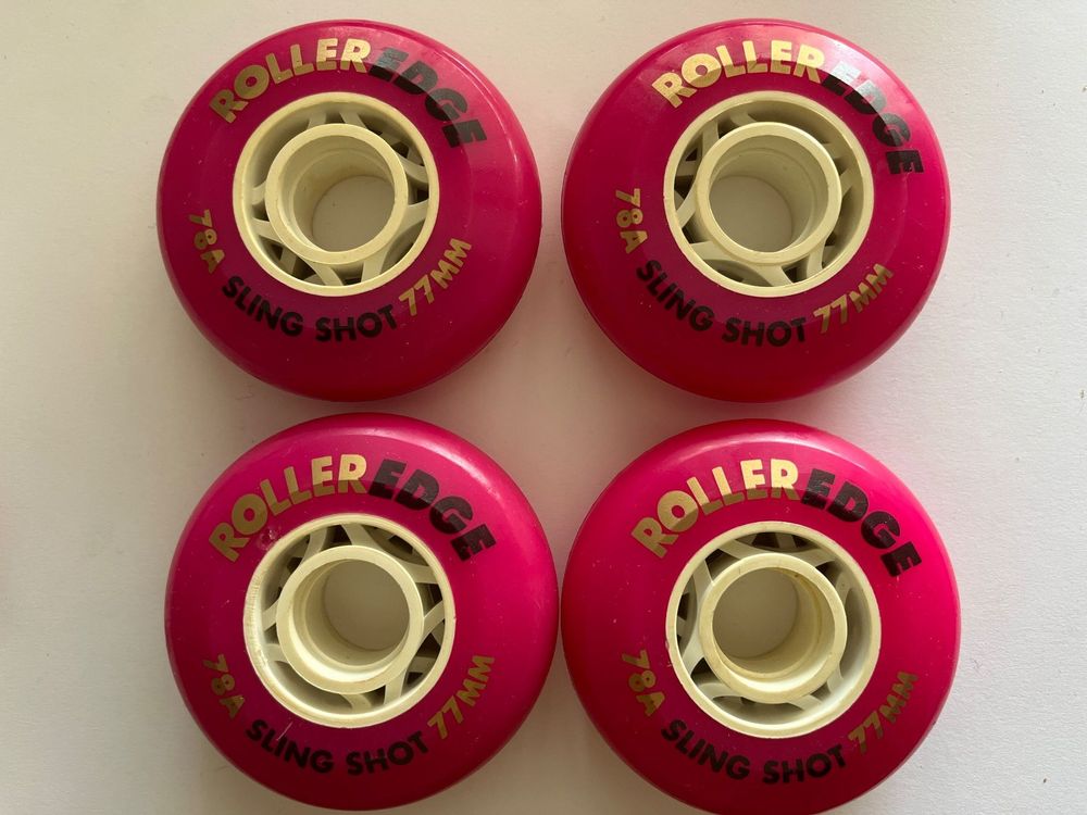 4 Inlineskates Rollen, ROLLER EDGE, SLING Shot, 77mm (Neu und ...