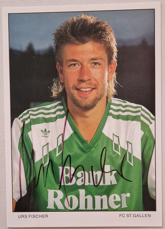 Urs Fischer - FC St.Gallen - 90er Jahre | Kaufen auf Ricardo