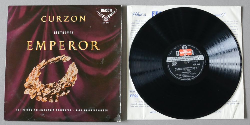 Klassik, Decca SXL 2002, Curzon, Beethoven Emperor, 1958 | Kaufen auf Ricardo