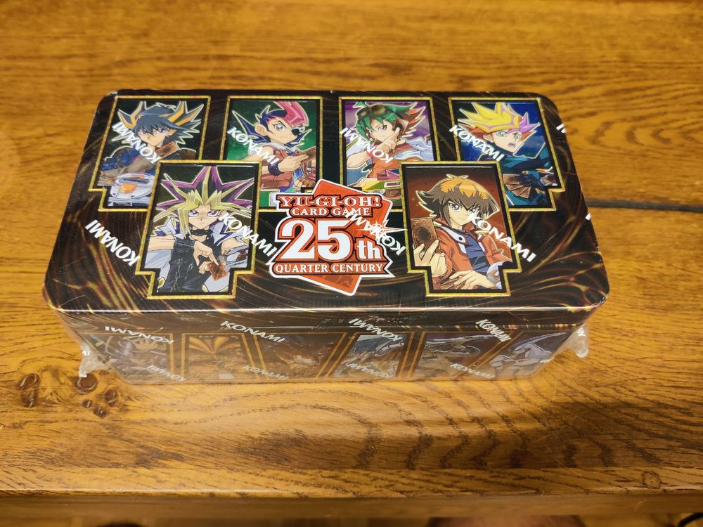 Yu-Gi-Oh Tin 25th Quarter Century Box. 1st. Edition Englisch (Neu und originalverpackt) in ...