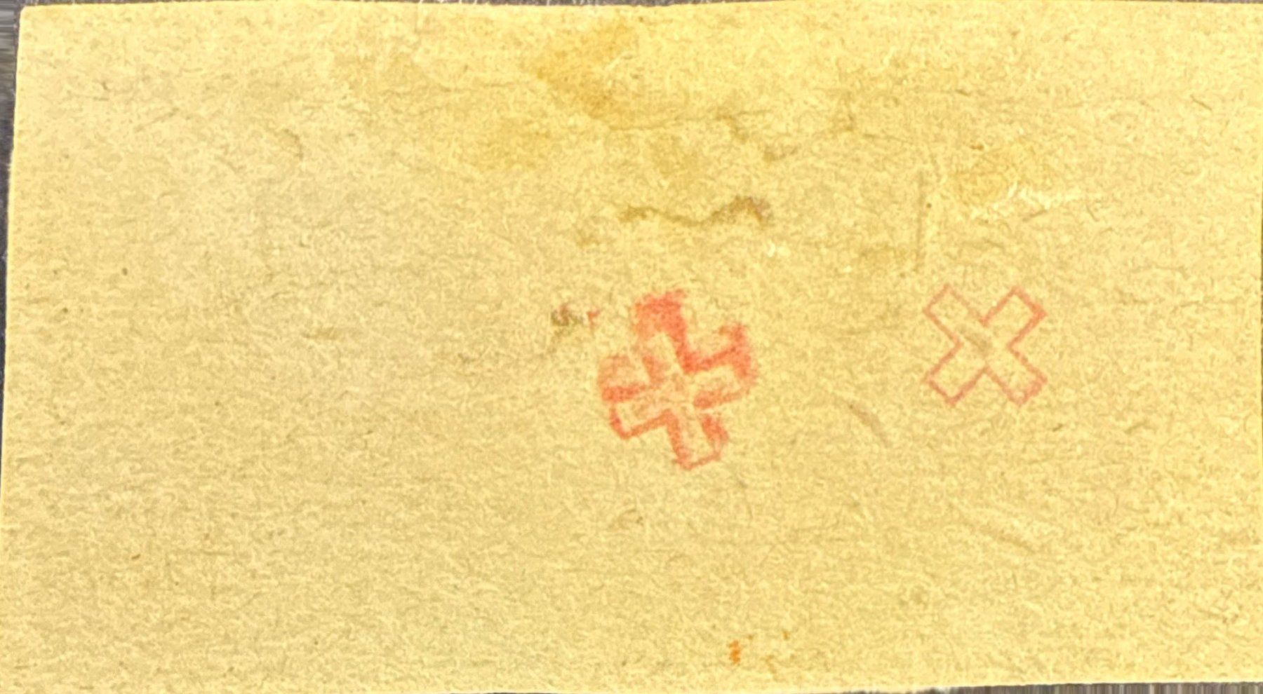 Genf 1845 Doppelgenf 5 C. Port Cantonal gestempelt (Gebraucht) in ...