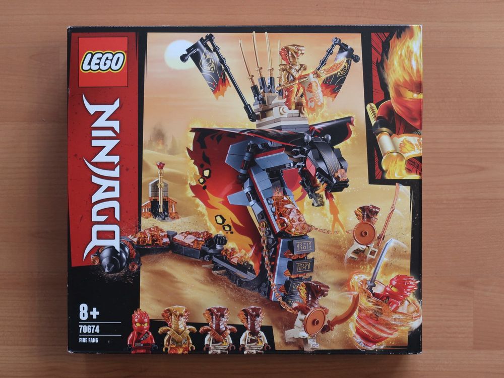 Lego Ninjago 70674 Fire Fang (Neu und originalverpackt) in Oberwil b ...