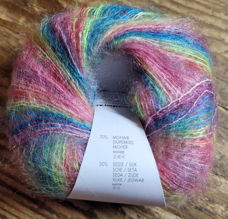 Mohair Mit Seide Wolle