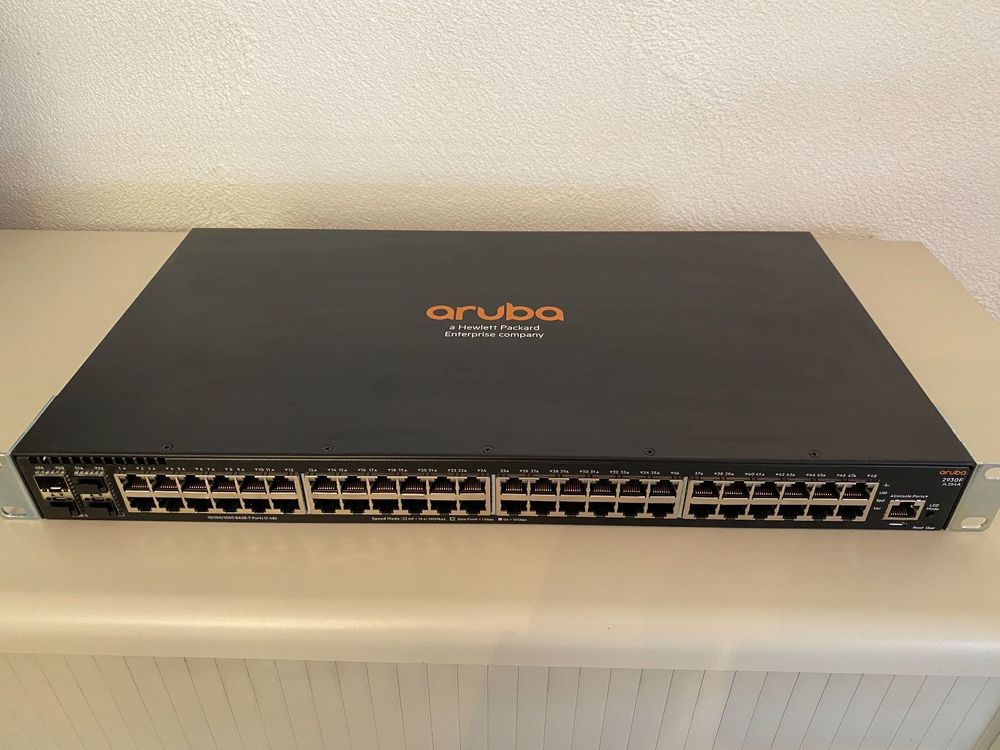 HPE aruba 48 Port Switch (Neu (gemäss Beschreibung)) in Bonaduz für CHF ...