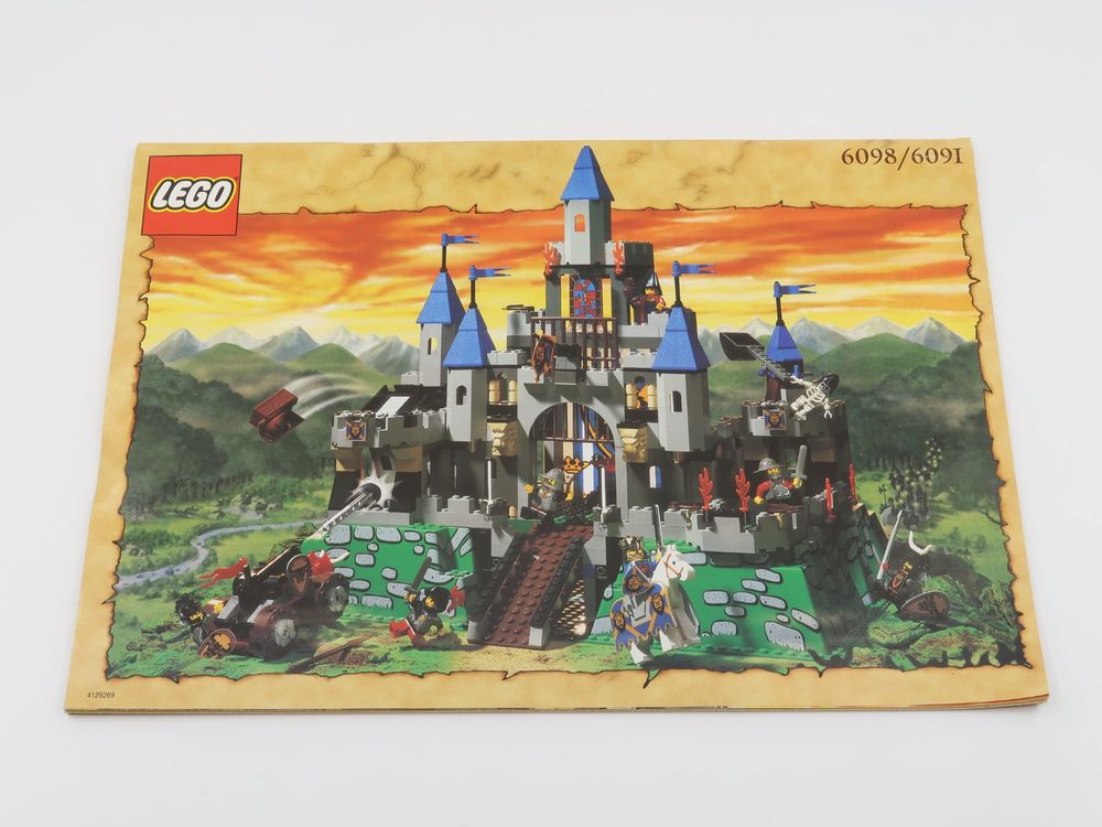 Anleitung zu Lego Castle 6098 King Leo's Castle (Gebraucht) in Oberwil ...