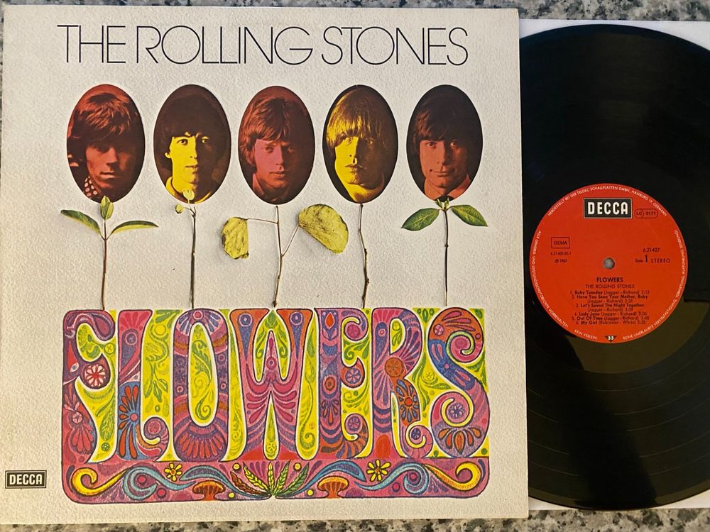 The Rolling Stones – Flowers [LP DE 1981] | Kaufen auf Ricardo