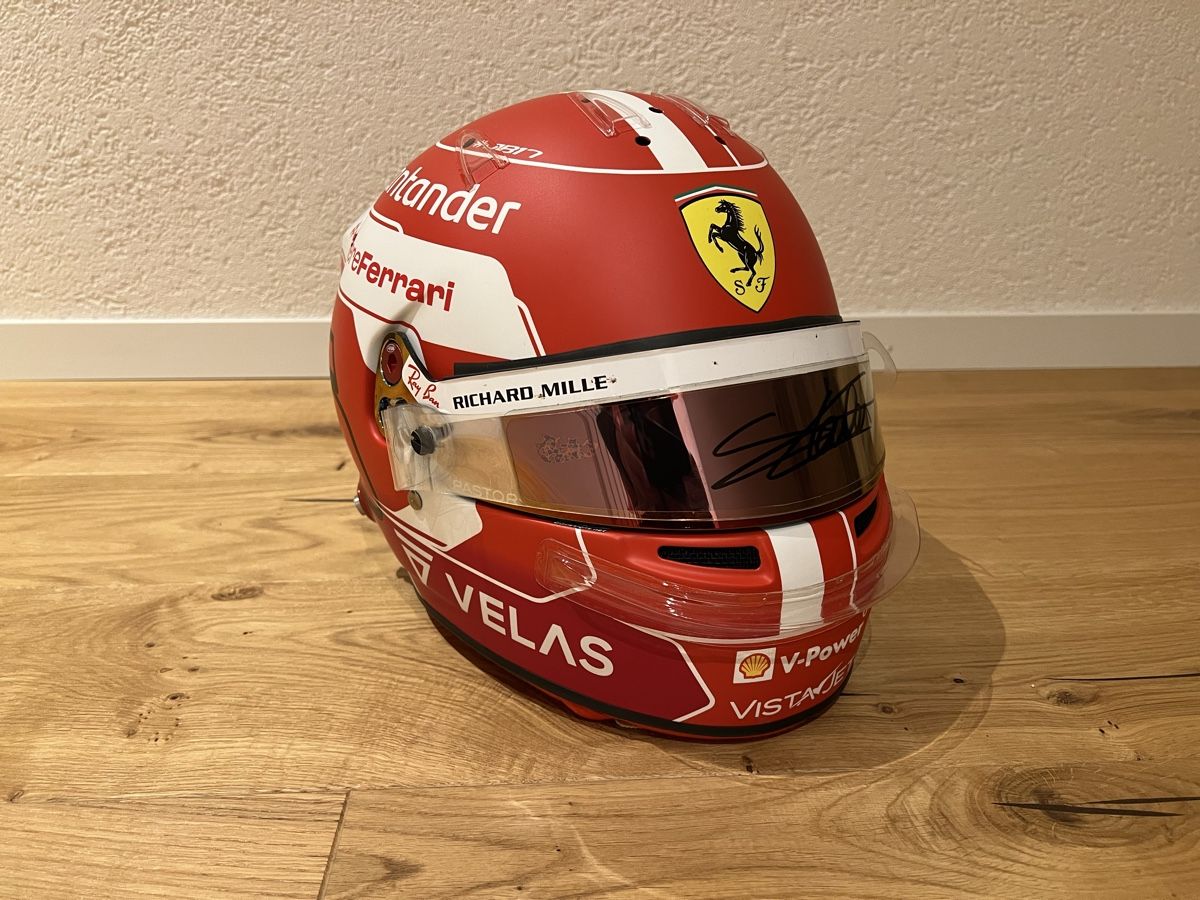 Charles Leclerc Ferrari Helm Replica 2022 Formel 1 (Neu und ...