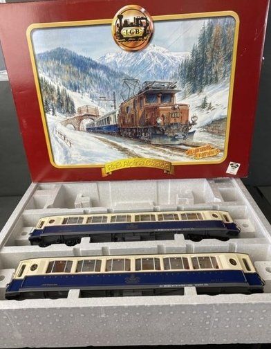 LGB RhB 2 wagons Alpine Classic (set) (Gebraucht) in Villarsiviriaux ...
