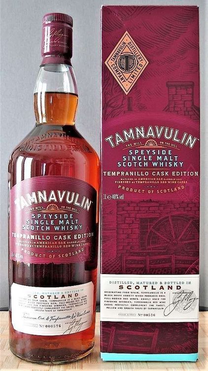 TAMNAVULIN TEMPRANILLO CASK EDITION 1LTR (Neu und originalverpackt) in ...