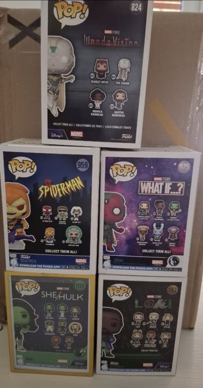 Funko Pop Marvel Lotto Autunno: Visione, She-Hulk & Co. (Gebraucht) in ...