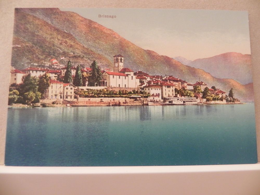 AK alte Postkarte Brissago Lago Maggiore (Litho?) | Kaufen auf Ricardo