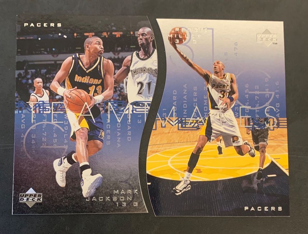 NBA Reggie Miller & Mark Jackson Team Mates Card (Neu (gemäss ...