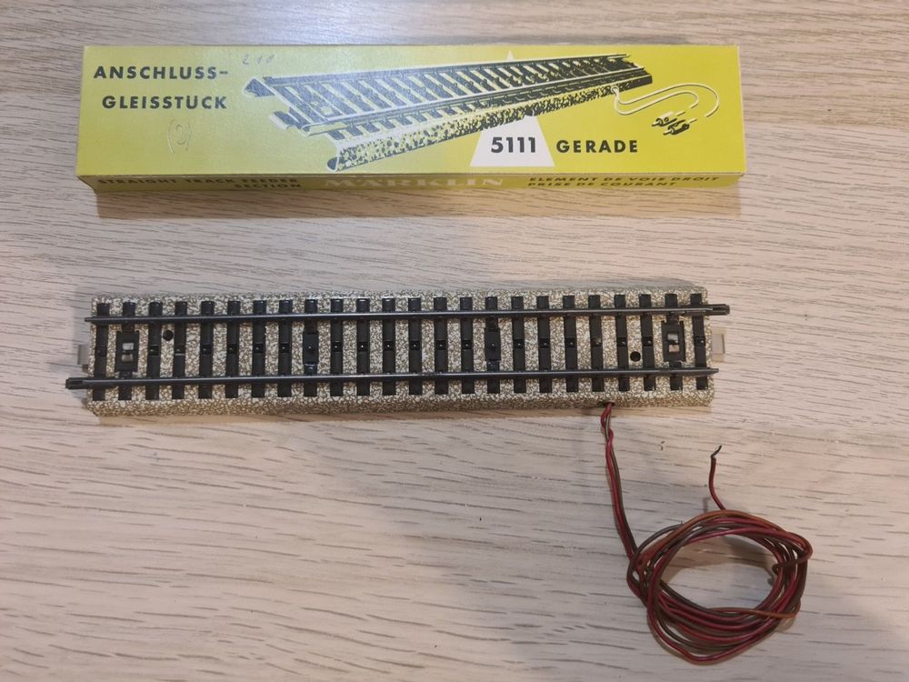 Märklin 5111 Anschlubgleisstück HO (2) | Kaufen auf Ricardo