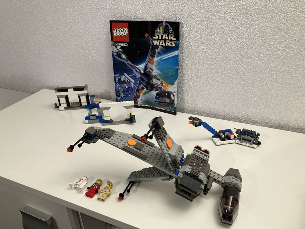 Lego Star Wars B-wing at Rebel Control Centre 7180 von 2000 (Gebraucht ...