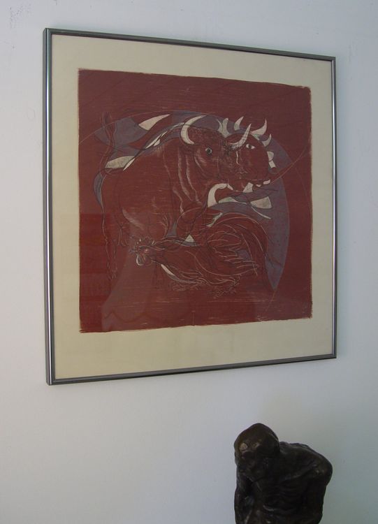 Seltene Lithographie mit kleiner Auflage von Hans Erni (Gebraucht) in Rotkreuz für CHF 590 – nur ...