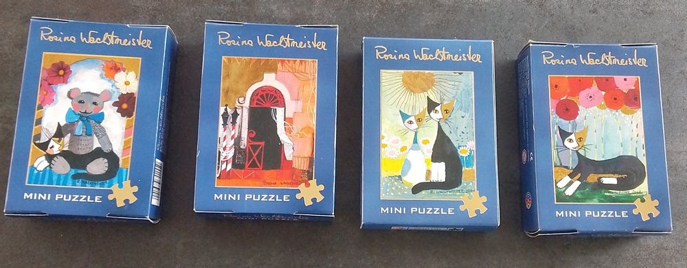 Puzzle Mini 54 Teile 4er Set, Rosina Wachtmeister (D1) | Kaufen auf Ricardo