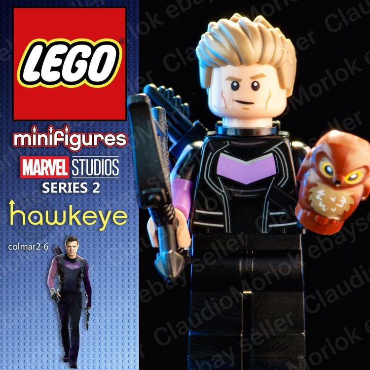 06 HAWKEYE LEGO MINIFIGURE 71039 MARVEL STUDIOS Serie 2 | Kaufen auf ...