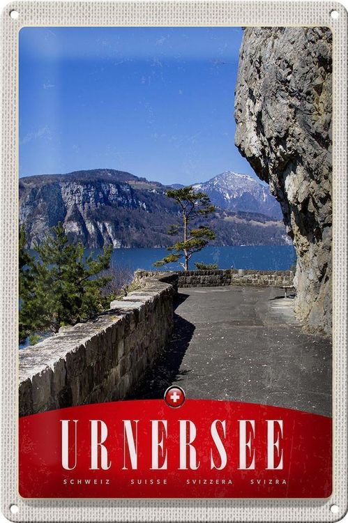 Blechschild-URNERSEE-ALTE AXENSTRASSE (Neu und originalverpackt) in Rupperswil für CHF 16.95 ...