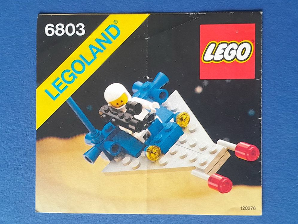 LEGO Bauanleitung 6803 Space Patrol 1983 Classic Space (Gebraucht) in ...