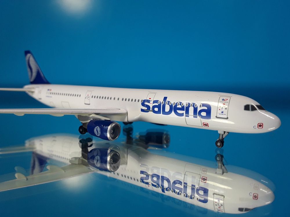 Airbus A321 -211 __ Sabena " Blue Belly " OO-SUC __ 1:400 (Gebraucht ...