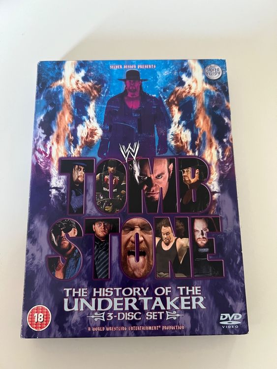 WWE History of the Undertaker Tombstone DVD, 3-Disc Set (Gebraucht) in ...