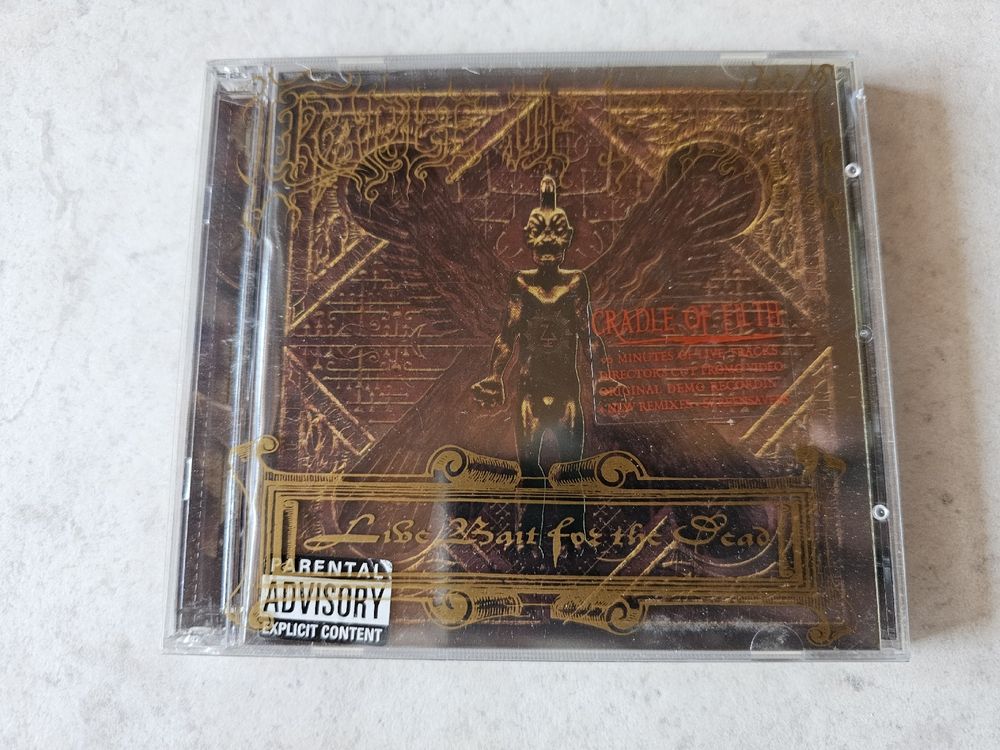 Cradle Of Filth - Live Bait For The Dead / 2 CD's (Gebraucht) in ...