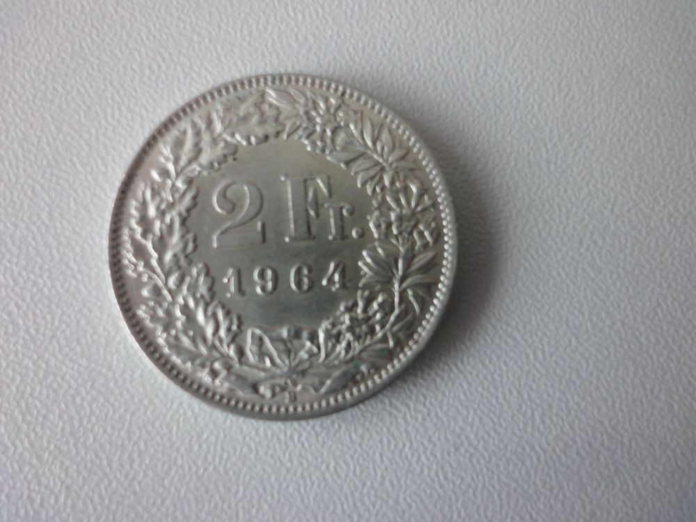 2 Franken Münze von 1964 | Kaufen auf Ricardo