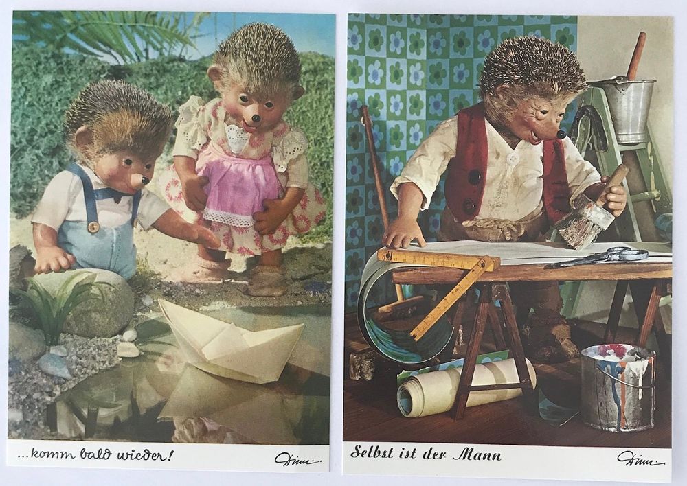 Mecki-Karten - Set mit 10 Karten (Set 03) (Neu (gemäss Beschreibung ...