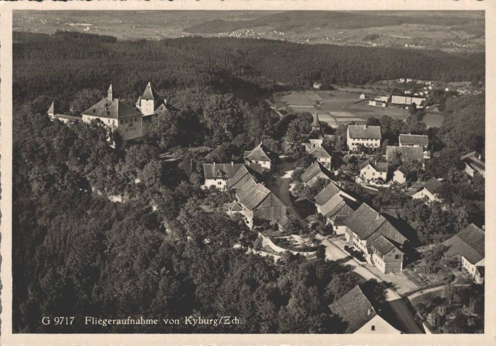 Fliegeraufnahme von Kyburg, Luftbild Alpar, Bern (Gebraucht) in Luzern ...