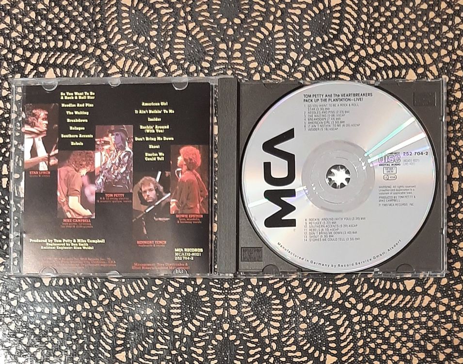 Tom Petty - Pack Up The Plantation LIVE, USA Rock CD 1985 (Gebraucht ...