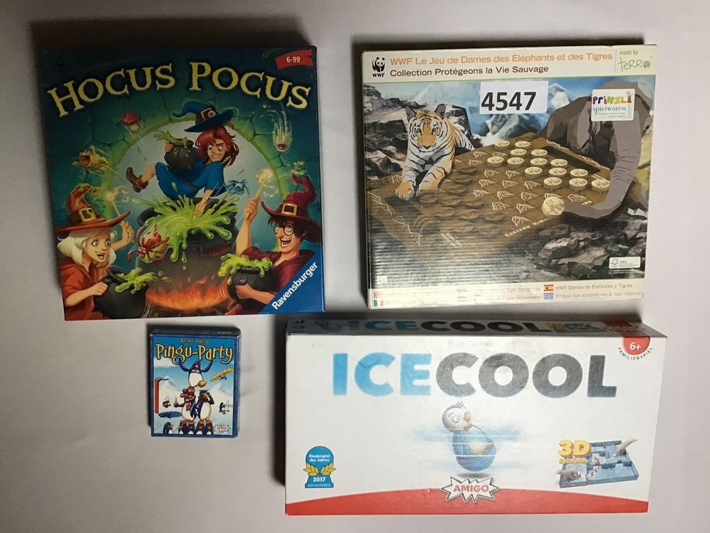 ICE Cool, Pingu Party, Hocus Pocus, WWF Spiel | Kaufen auf Ricardo