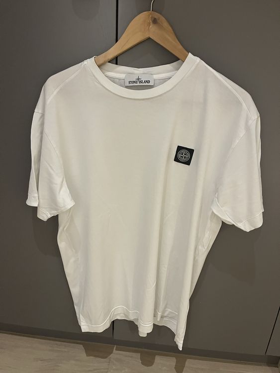 Stone Island T Shirt Weiss
