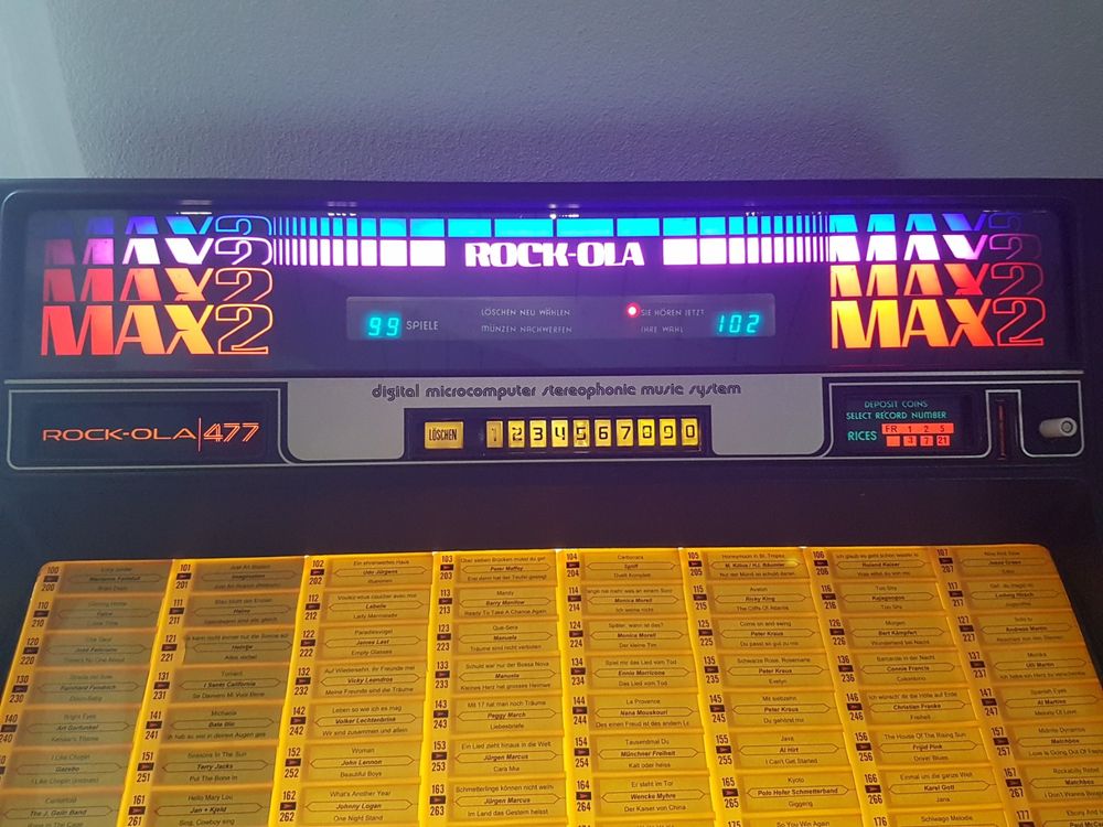 Musikbox Jukebox ROCK-OLA 477 MAX (Gebraucht) in Lützelflüh-Goldbach ...