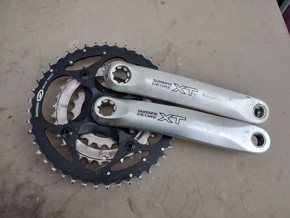 Shimano XT Kurbeln FC-M751 3x9-fach | Kaufen auf Ricardo